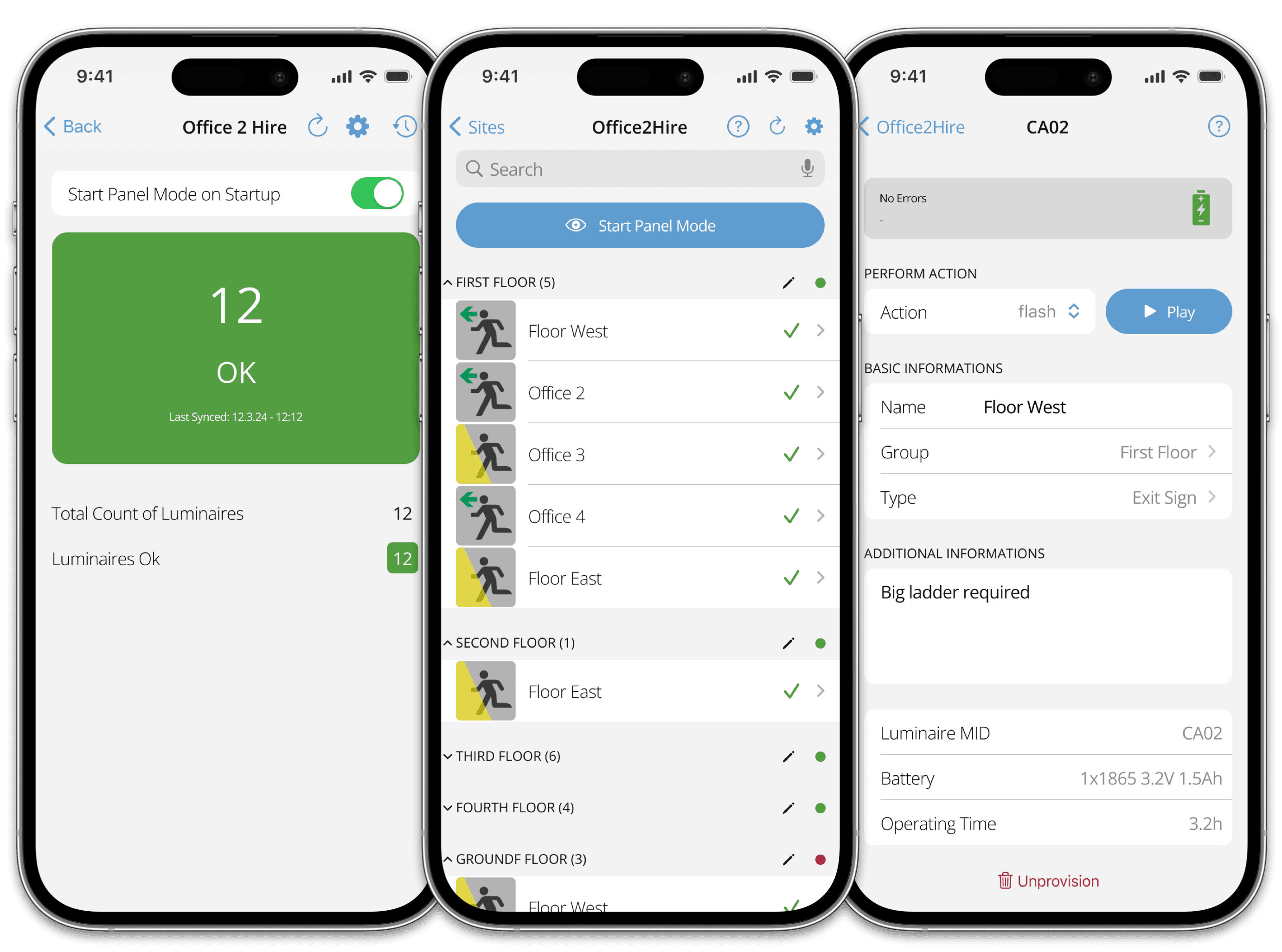 smoca AG - Emergency Lighting